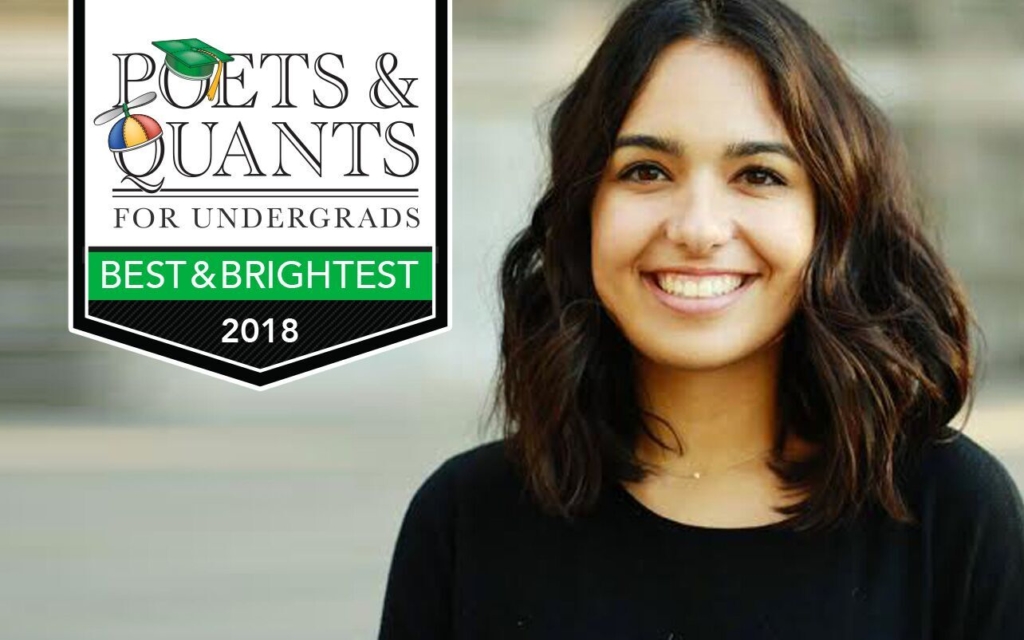 Poets&Quants For Undergrads - 2018 Best & Brightest: Kate Marinkovich ...