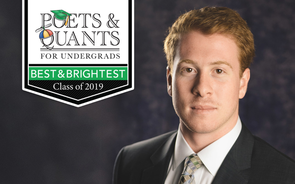 Poets&Quants For Undergrads - 2019 Best & Brightest: Benjamin Gerber ...