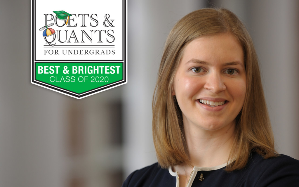 Poets&Quants For Undergrads - 2020 Best & Brightest: Sarah Jaeger ...