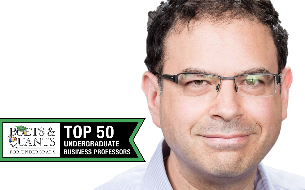 Poets&Quants For Undergrads - 2021 Best Undergraduate Professors: Aron ...