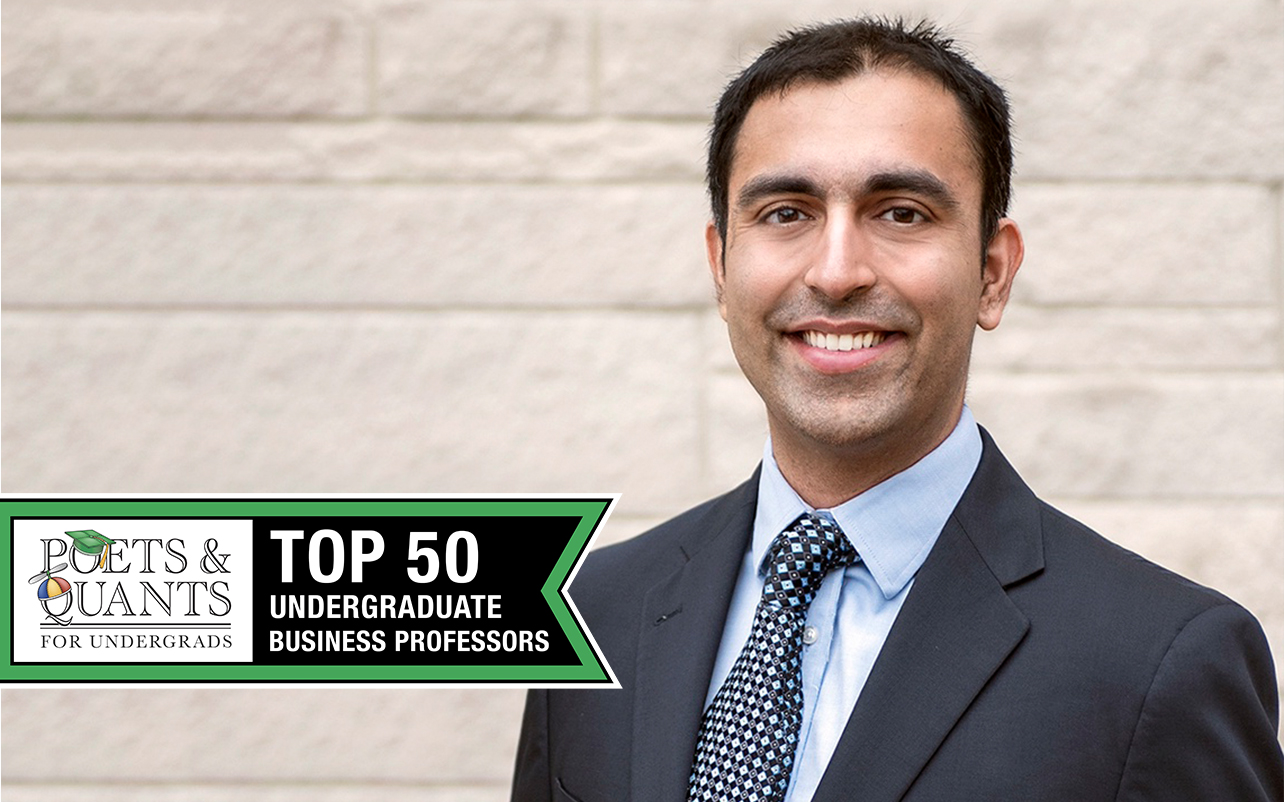 Poets&Quants For Undergrads - 2022 Best Undergraduate Professors: Sagar ...