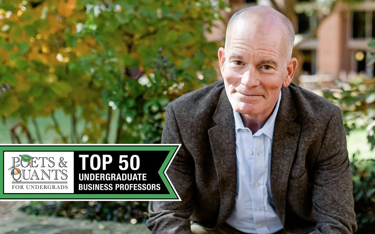 Poets&Quants For Undergrads - 2022 Best Undergraduate Professors: Greg ...