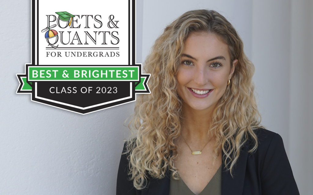 Poets&Quants For Undergrads - 2023 Best & Brightest Business Major ...