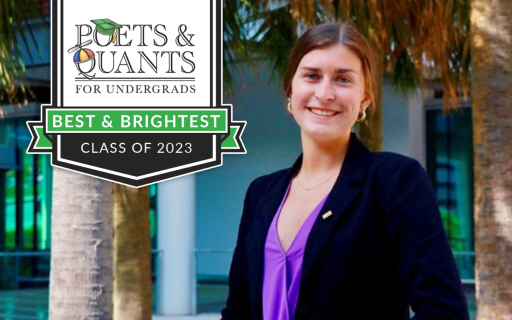 Poets&Quants For Undergrads - 2023 Best & Brightest Business Major ...