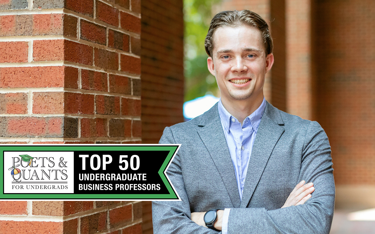 Poets&Quants For Undergrads - 2023 Best Undergraduate Professors: Timothy Kundro, University of ...