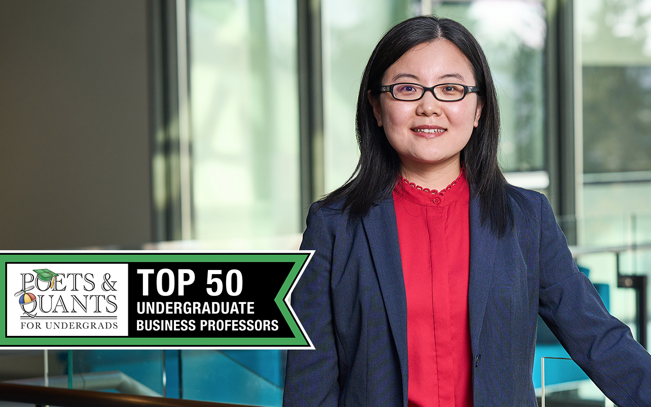 Poets&Quants For Undergrads - 2023 Best Undergraduate Professors: Mingwen Yang, University of ...