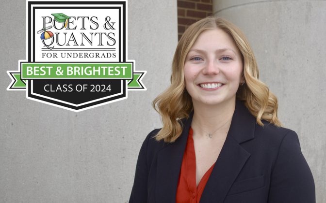 Poets&Quants For Undergrads - 2024 Best & Brightest Business Major ...