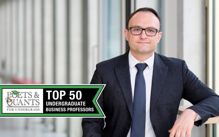 Poets&Quants For Undergrads - 2024 Best Undergraduate Professors: Sam ...