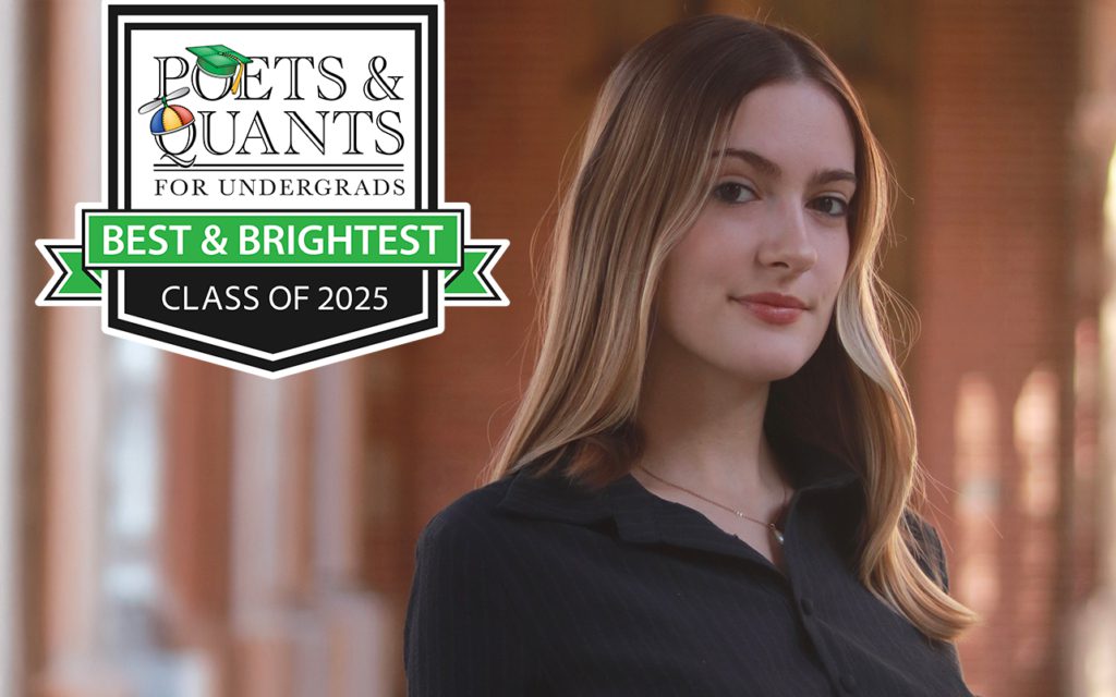 Poets&Quants For Undergrads - 2025 Best & Brightest Business Major ...
